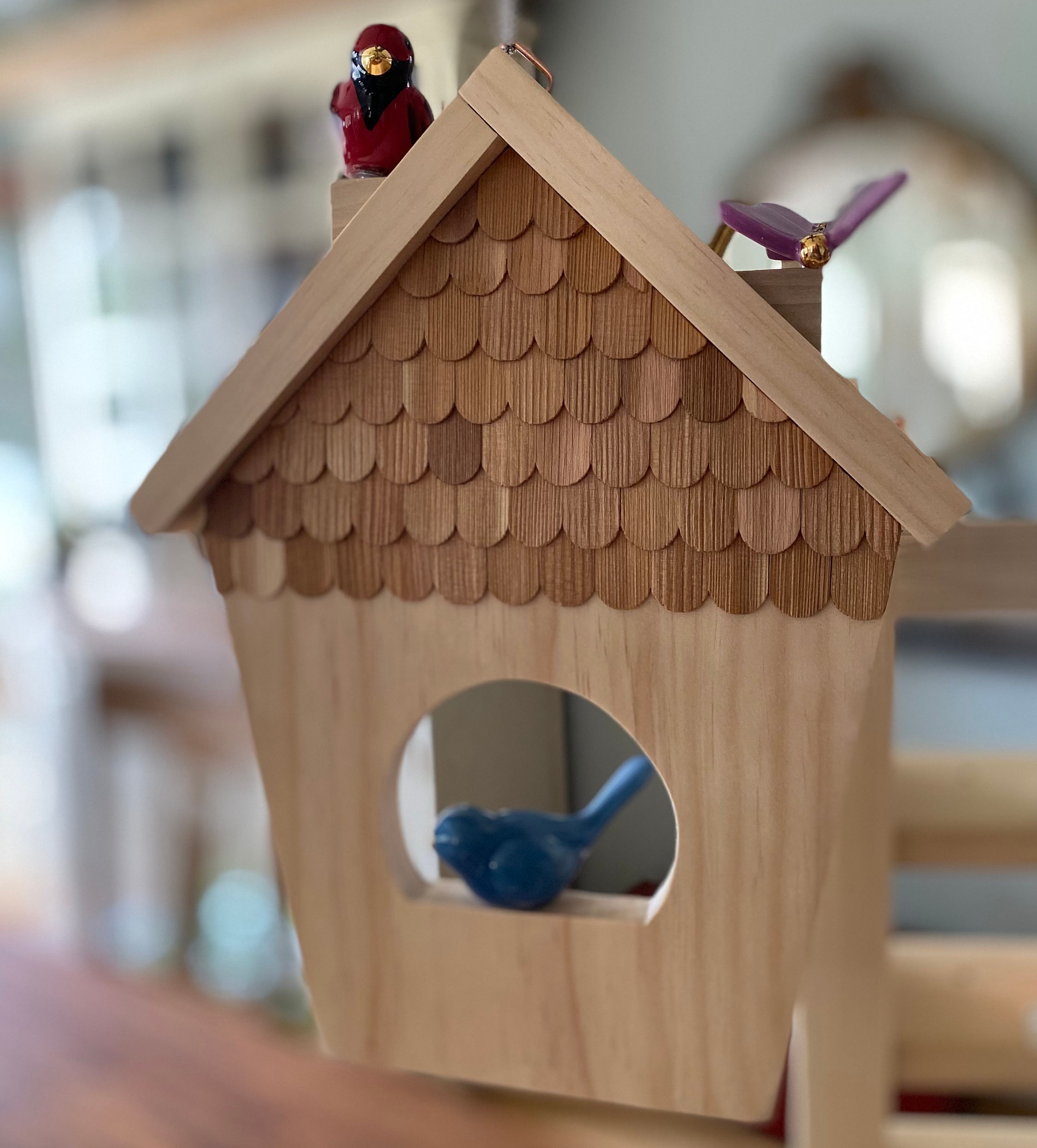 Hanging Birdhouse Nora Fleming Display - Etsy