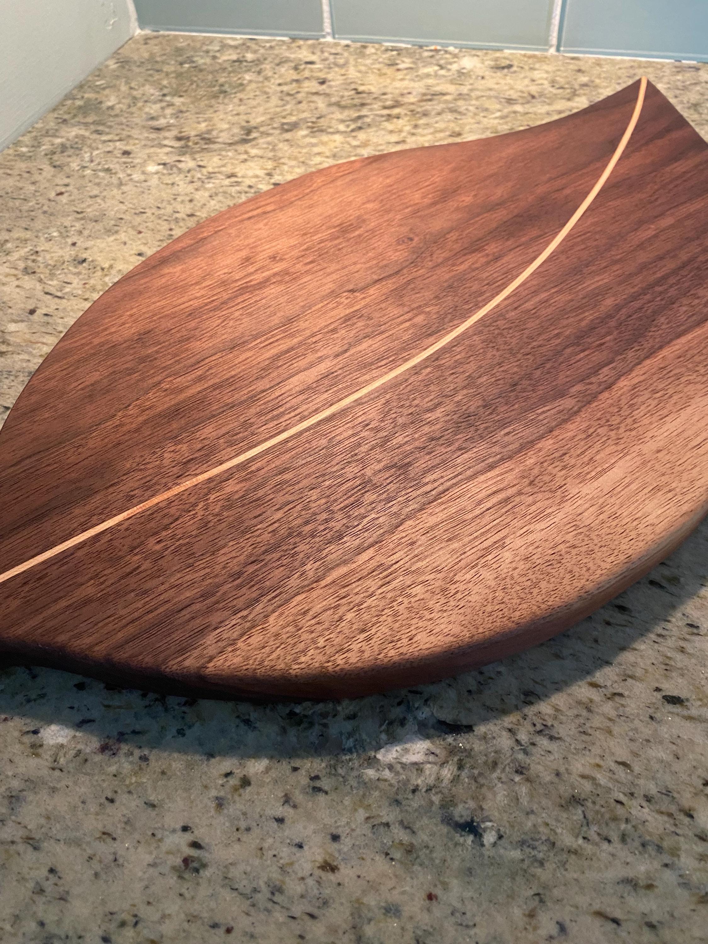 Walnut Charcuterie Board With Maple - Etsy