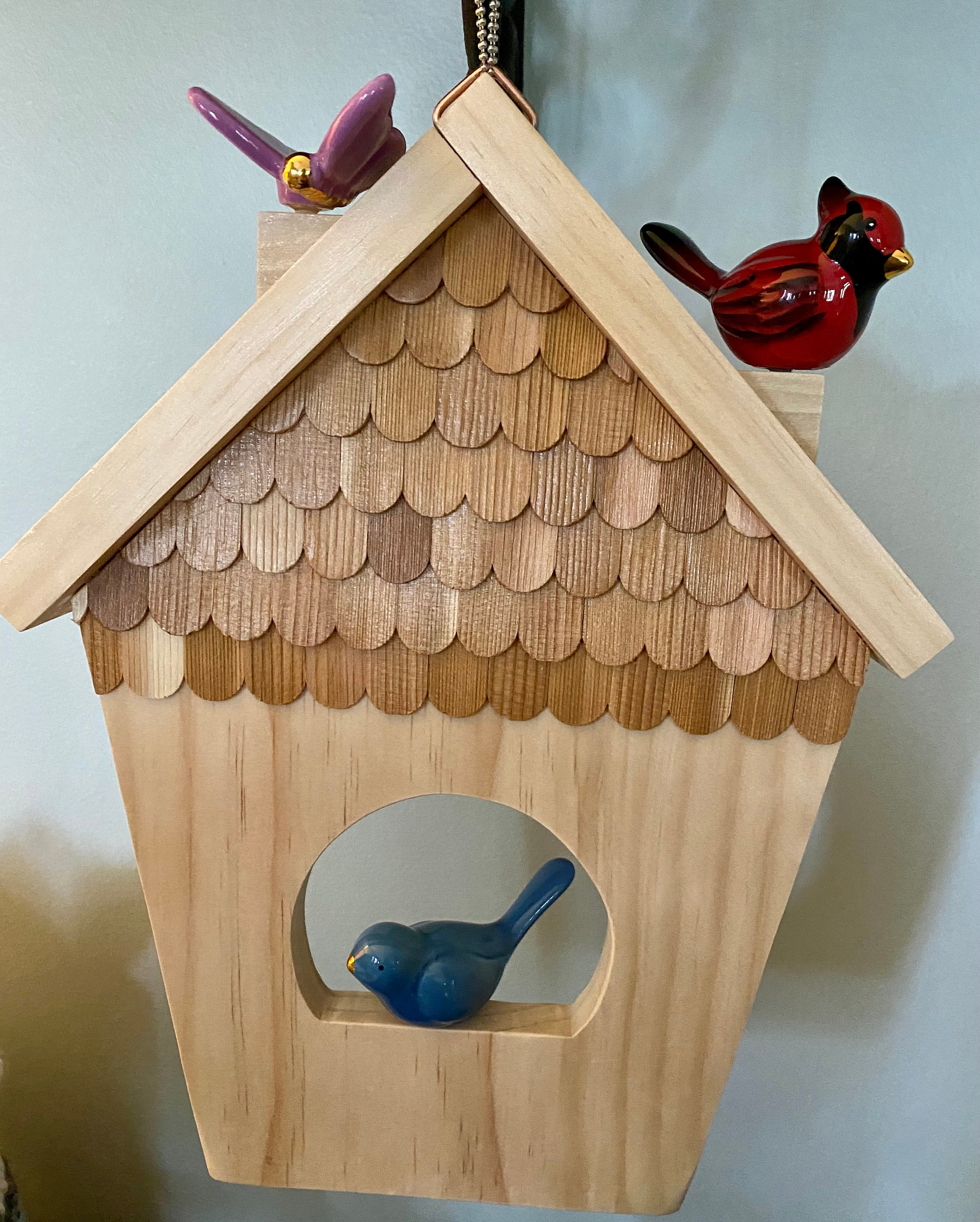 Hanging Birdhouse Nora Fleming Display - Etsy