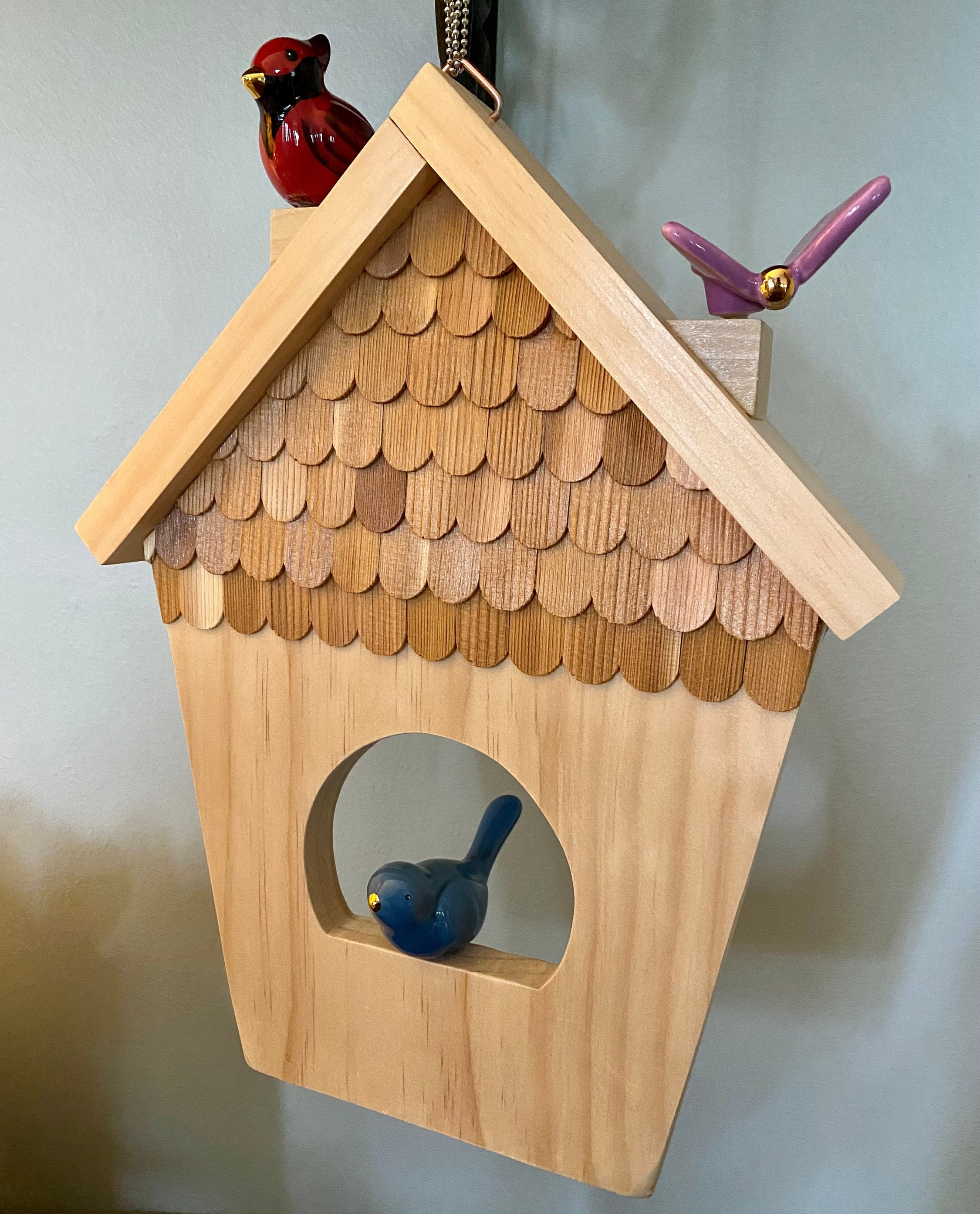 Hanging Birdhouse Nora Fleming Display - Etsy