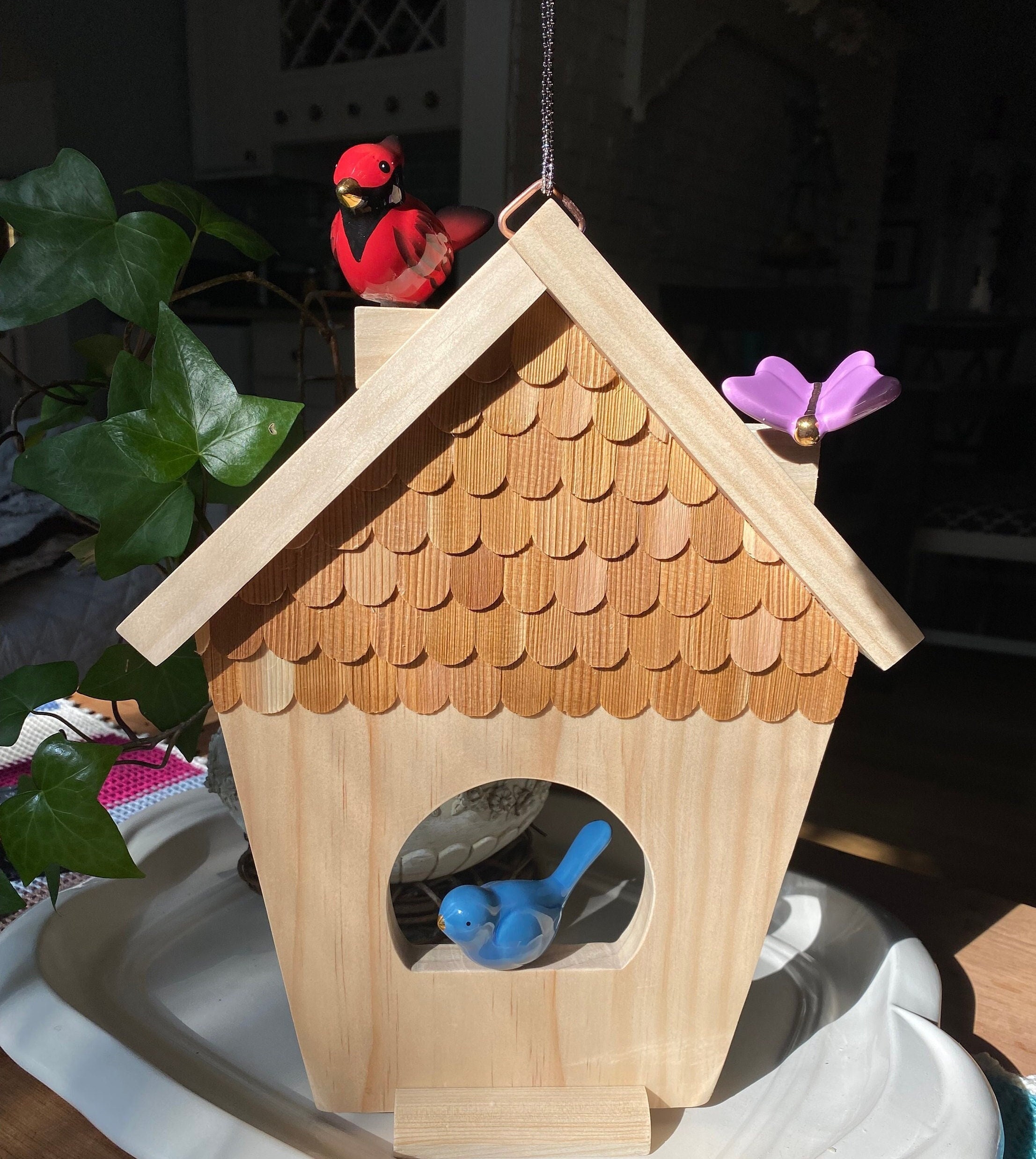 Hanging Birdhouse Nora Fleming Display - Etsy