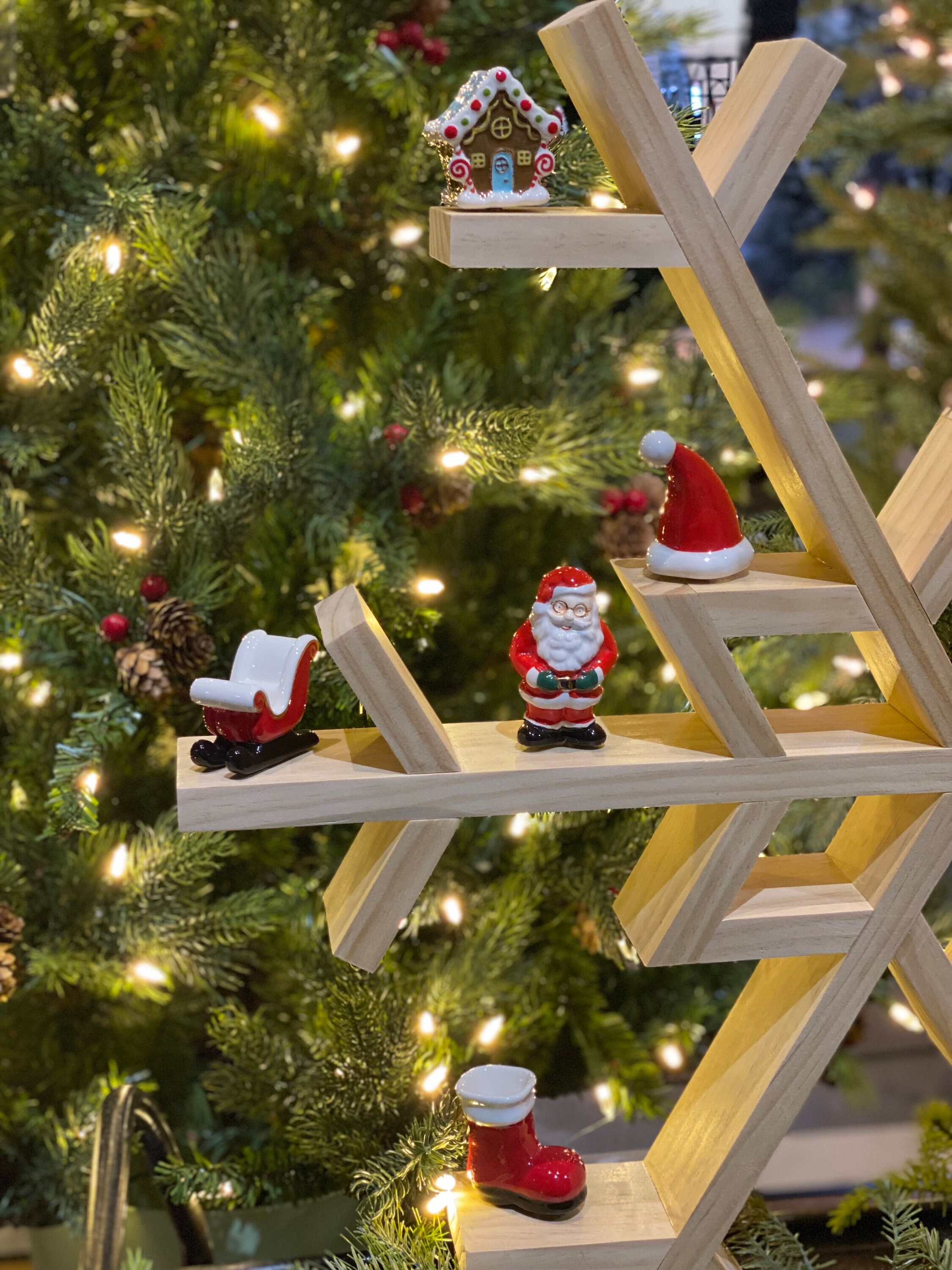 Wooden Snowflake Shelf for Nora Fleming Mini Display - Etsy