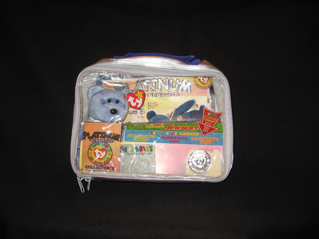 Ty Beanie Babies Official Club Membership Kit Platinum Edition 1999 - Etsy