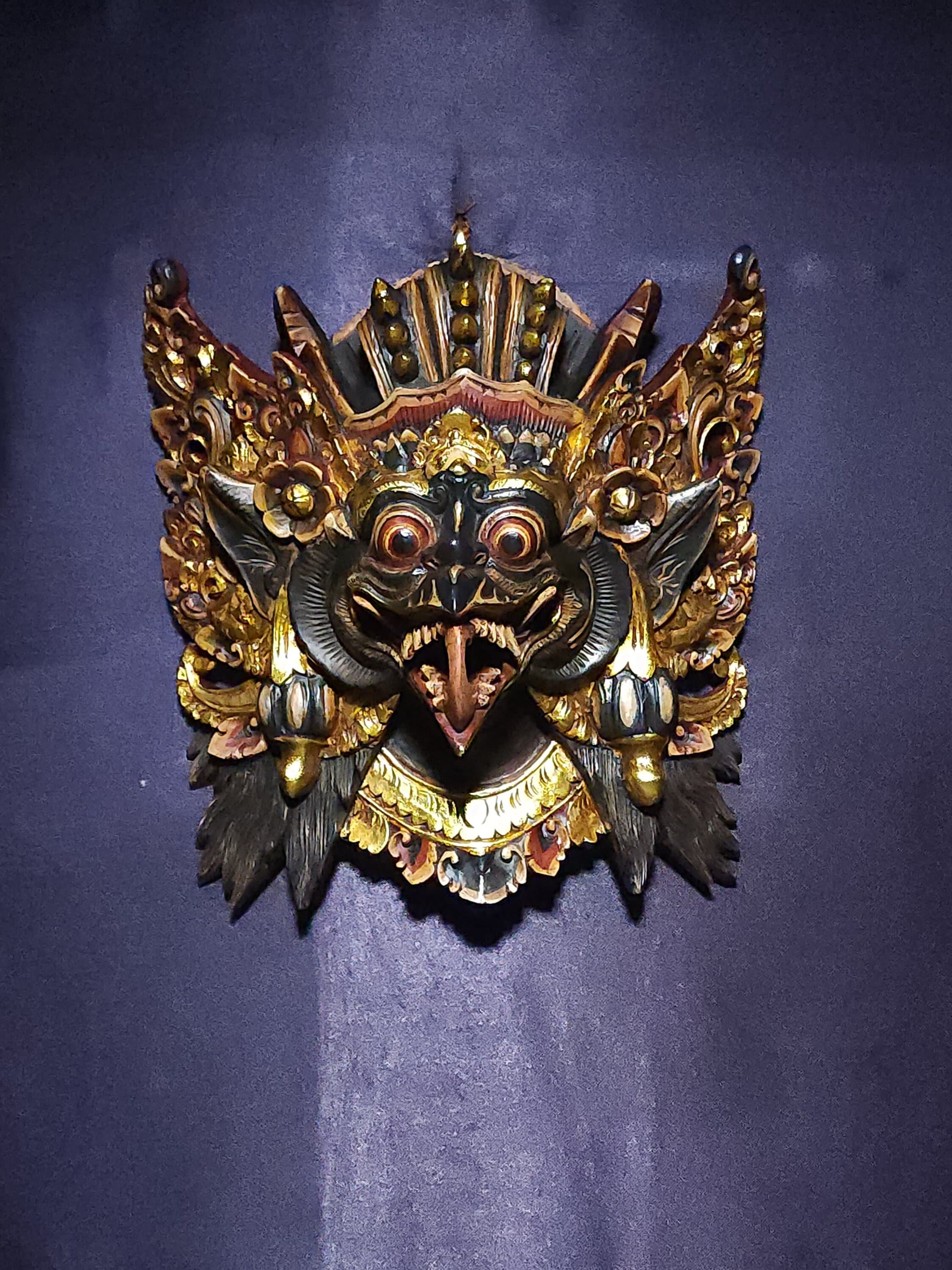 Garuda Wooden Mask , Garuda Bali Mask Mythology , Exclusive Vintage ...