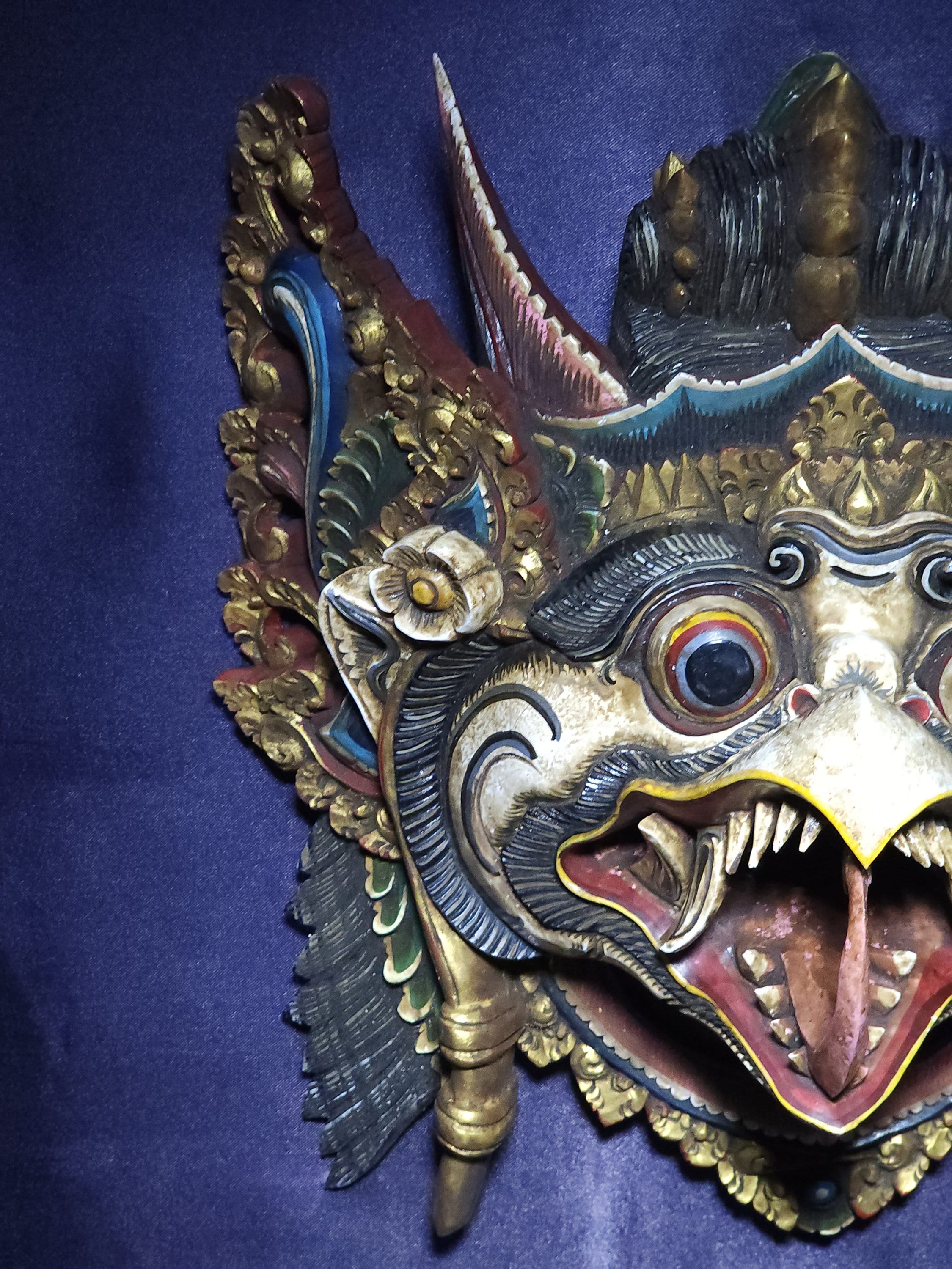 Garuda Mask Tattoos Khyber Pass Cafe: Bali Ubud ~ Typical Garuda Mask