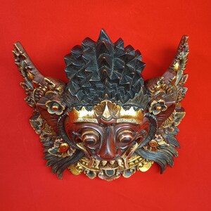 Narasimha Wooden Mask Narasinga Wooden Mask Balinese - Etsy