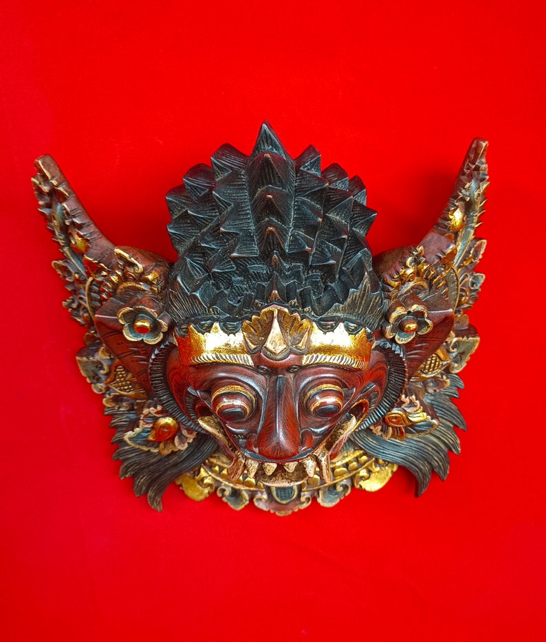 Narasimha Wooden Mask Narasinga Wooden Mask Balinese - Etsy