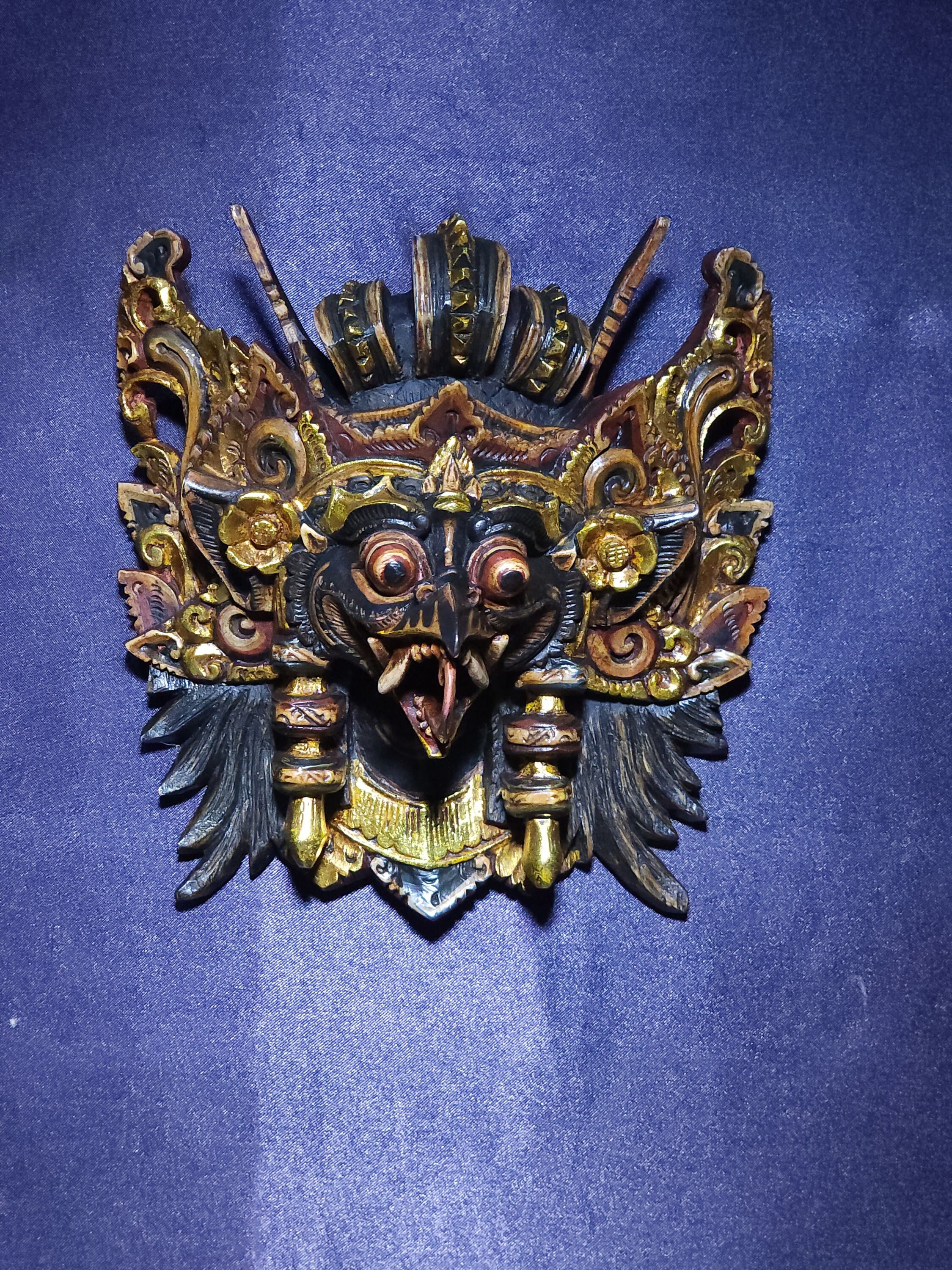 28 Cm Garuda Wooden Mask , Garuda Bali Mask Mythology , Exclusive ...