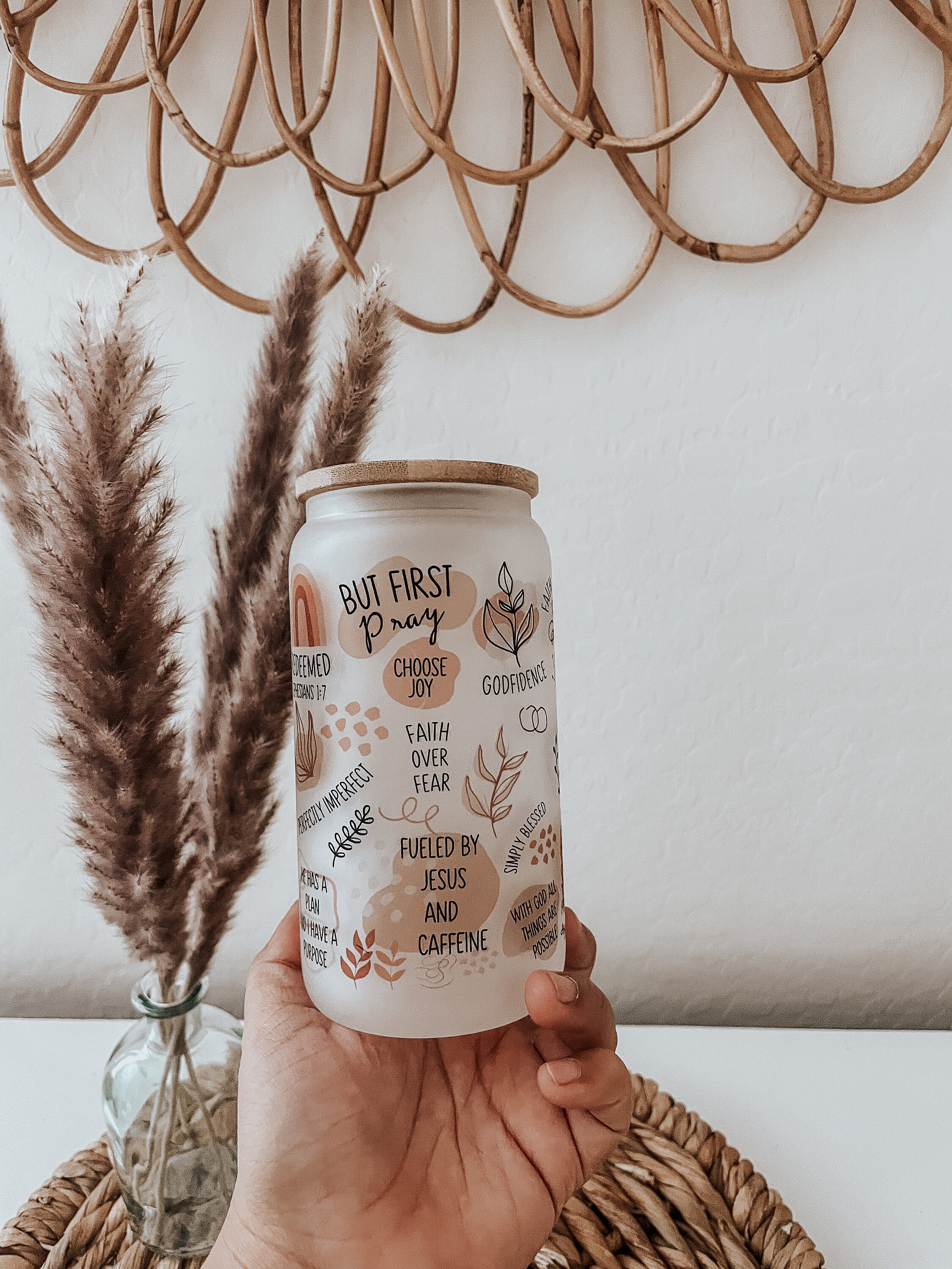 Biblical Glass 16 Oz Beer Can Glass 25oz Glass Christian - Etsy