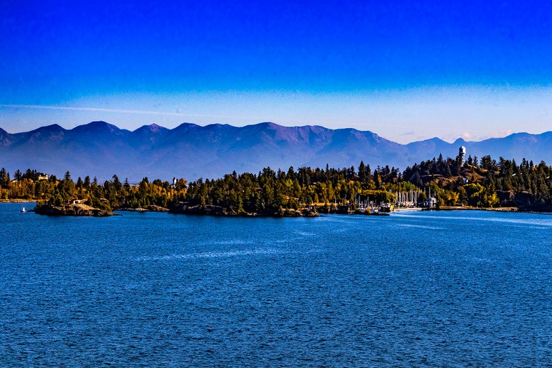 Somers Bay - Somers Bay on Flathead Lake in Montana Available in Print ...