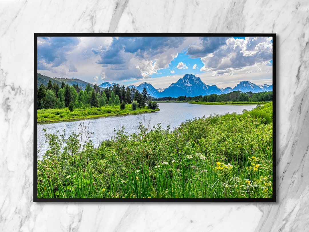 Beauty of Earth - Oxbow Bend Landscape Photo Image Available in Print ...