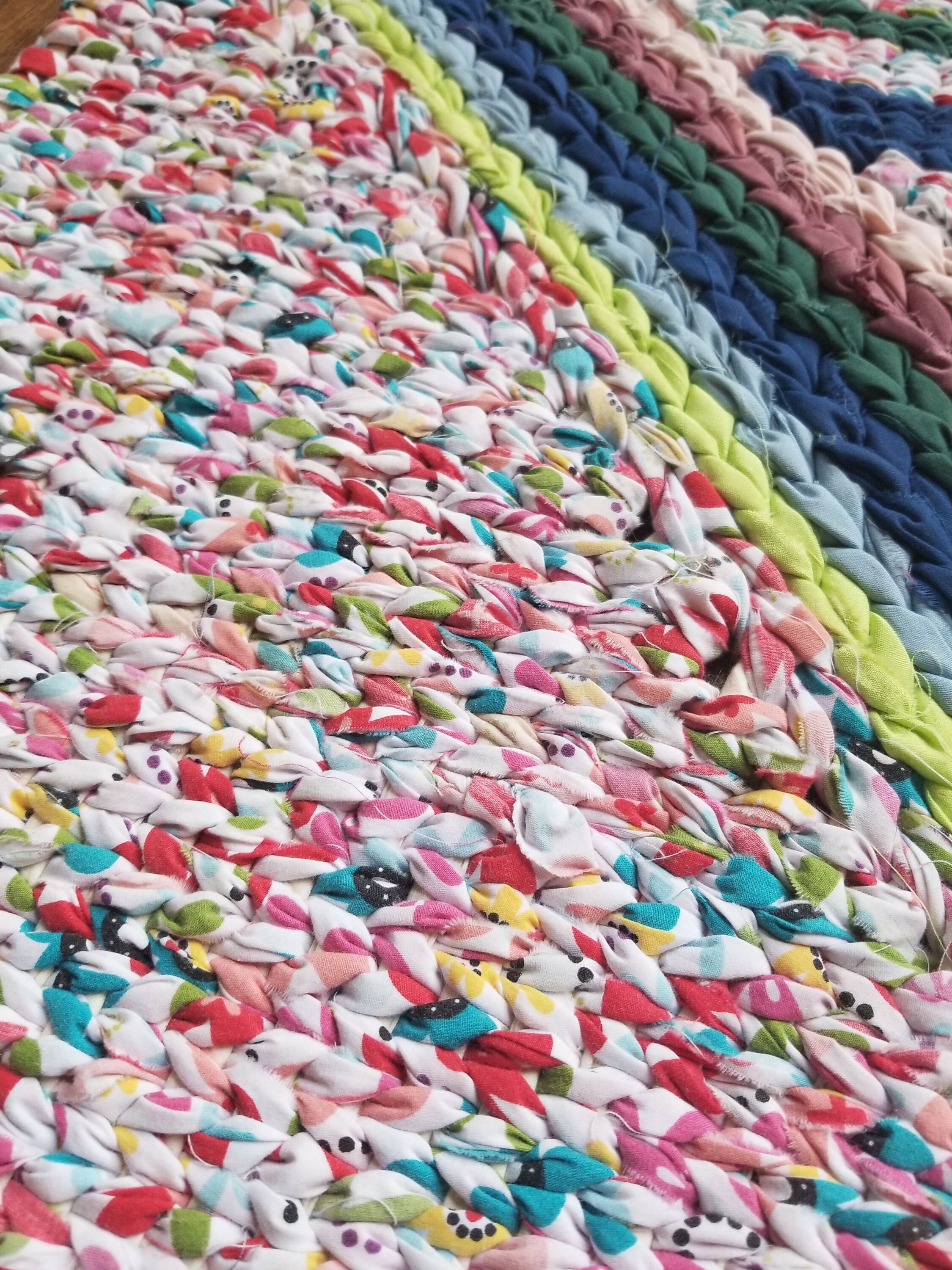 Twined Rag Rug - Etsy
