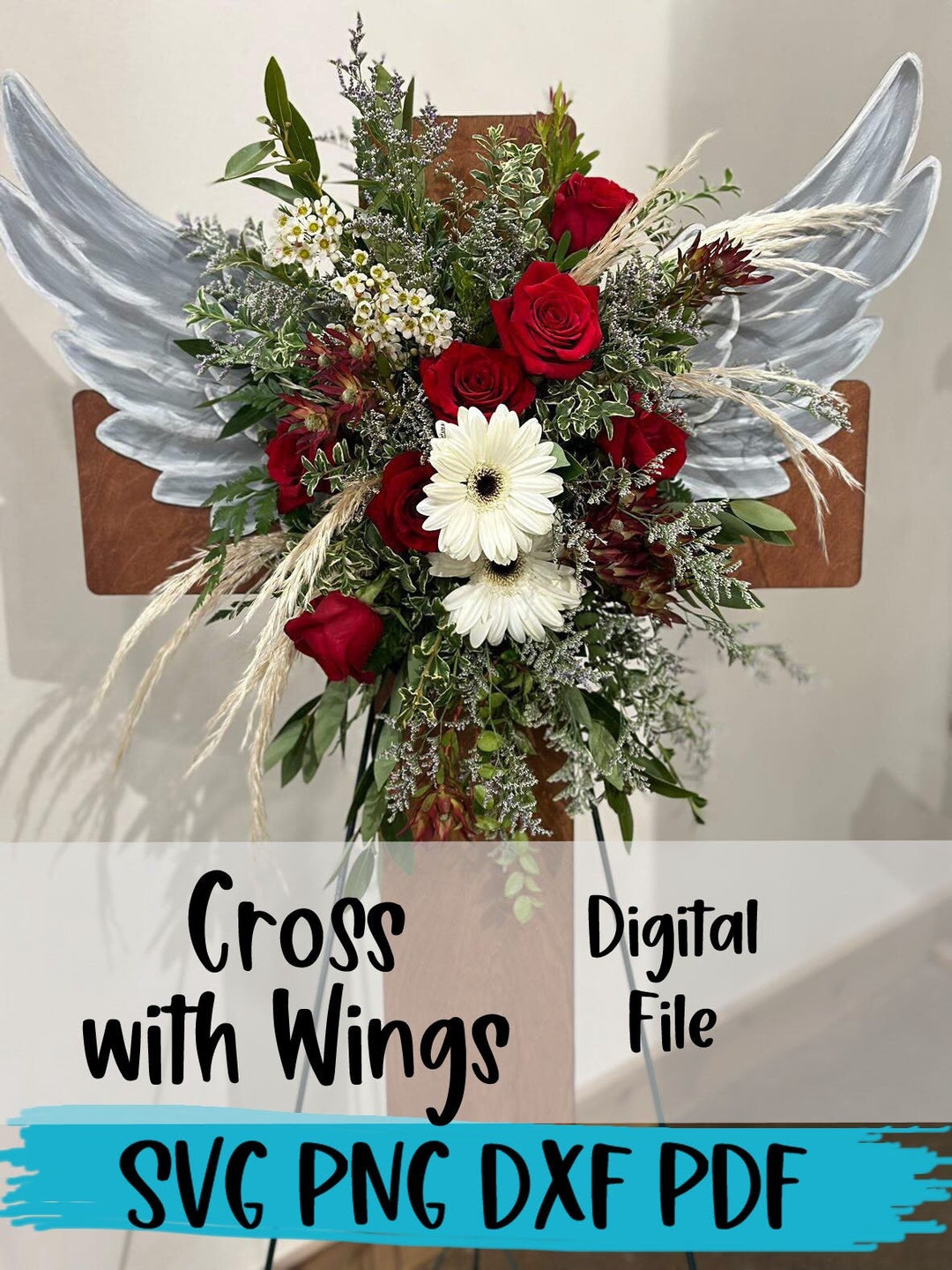 Lasercut Cross Wood / SVG FILE / Memorial / Religous / Loving Memory of ...