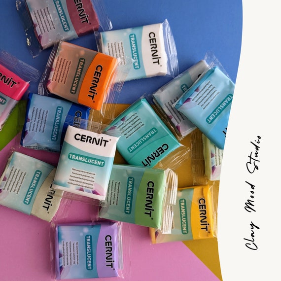 CERNIT Translucent 56g2oz Polymer Clay Choose Your Color - Etsy