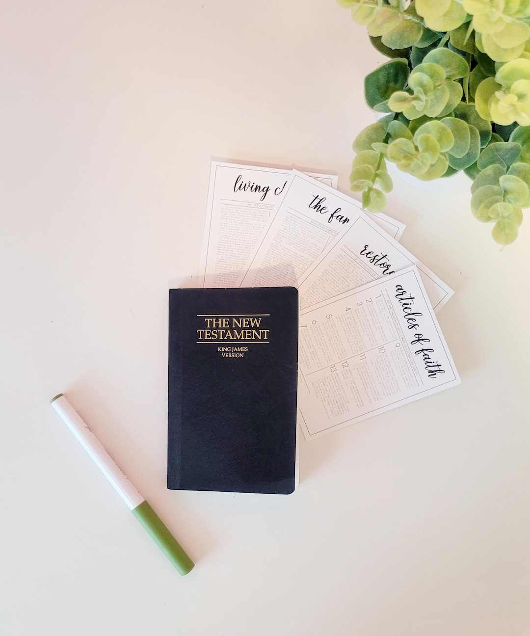 Scripture Sized Living Christ, Proclamation to the Family, Restoration ...