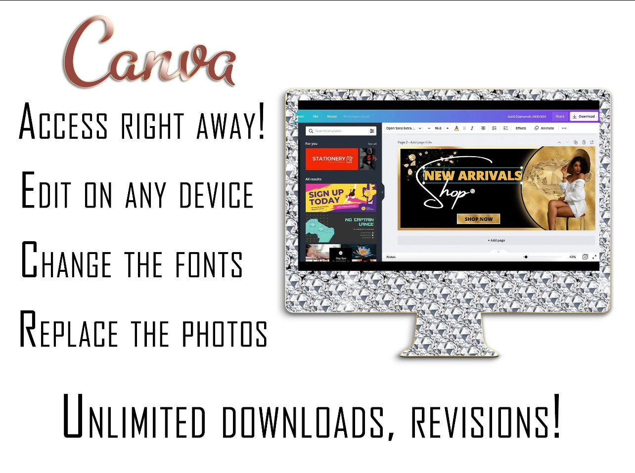 DIY Lash Menu Template - Etsy