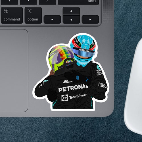 George Russell 2022 Formula 1 F1 Helmet Waterproof Sticker - Etsy