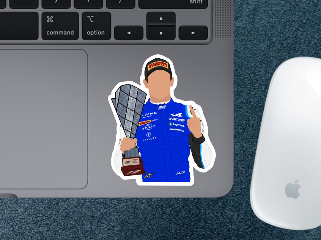 Jack Doohan Sticker Alpine Sticker Doohan Sticker Formula 1 Die-cut ...