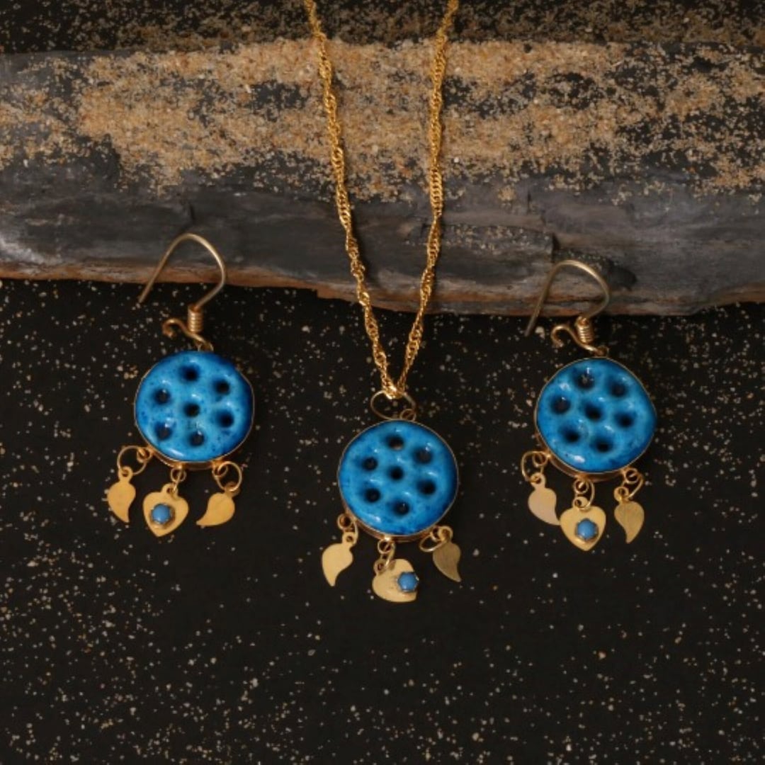 Assyrian Heaven Jewelry, Handmade Seven Hole Gold Plated Silver Jewelry ...