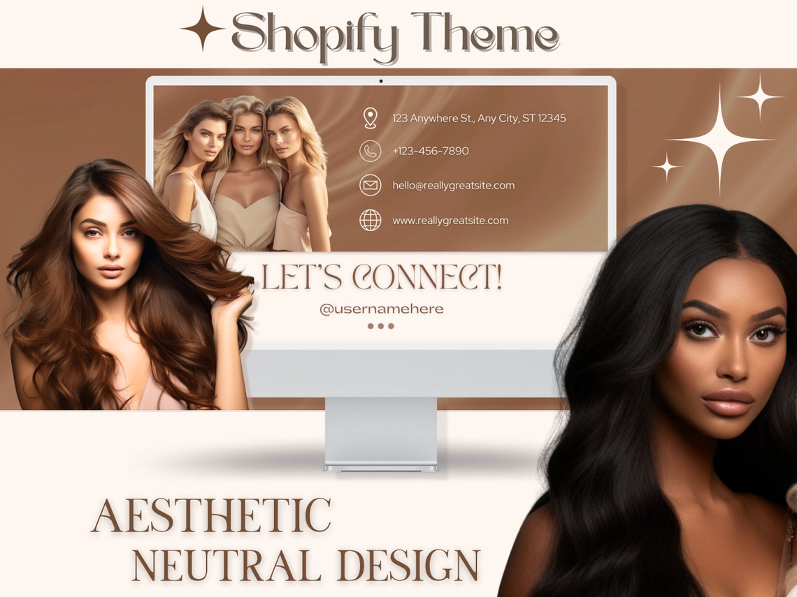 Shopify Theme Bundle, Luxury Shopify Theme, Skin Care Website Templates ...