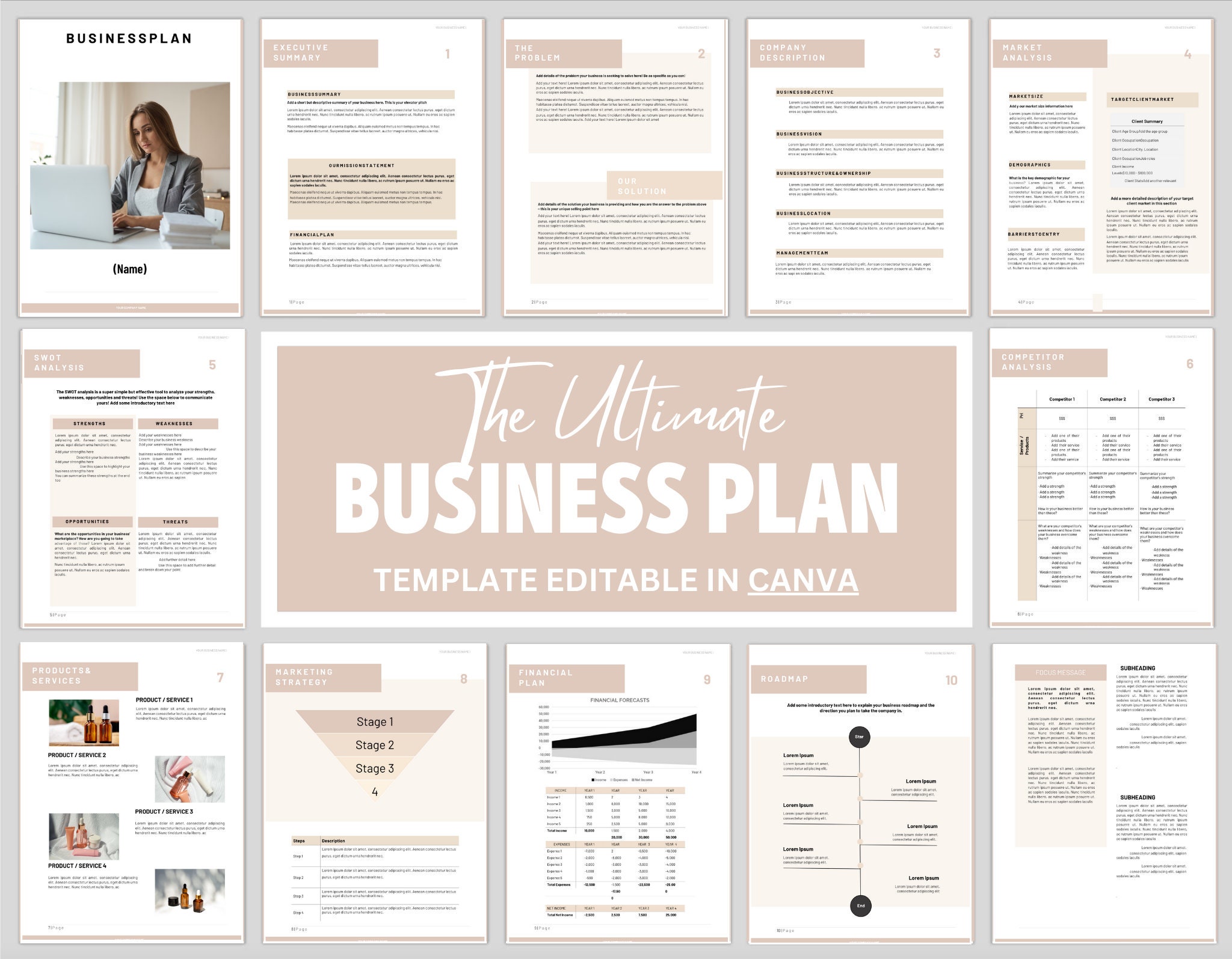Creative Business Plan Design