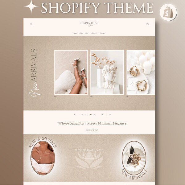 Shopify Website Templates - Etsy