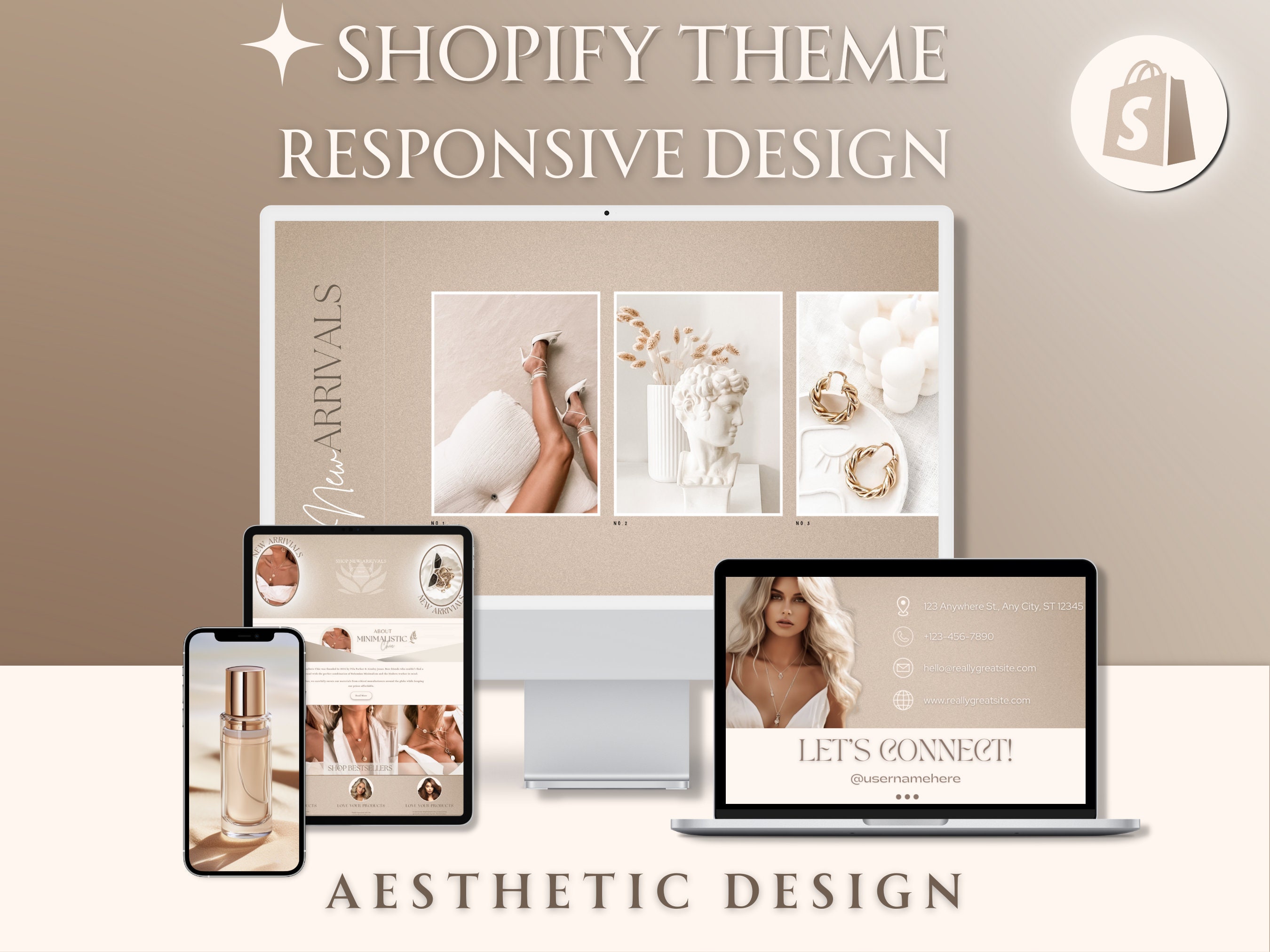 Shopify Theme Boutique, Luxury Shopify Theme Store, Shopify Website ...