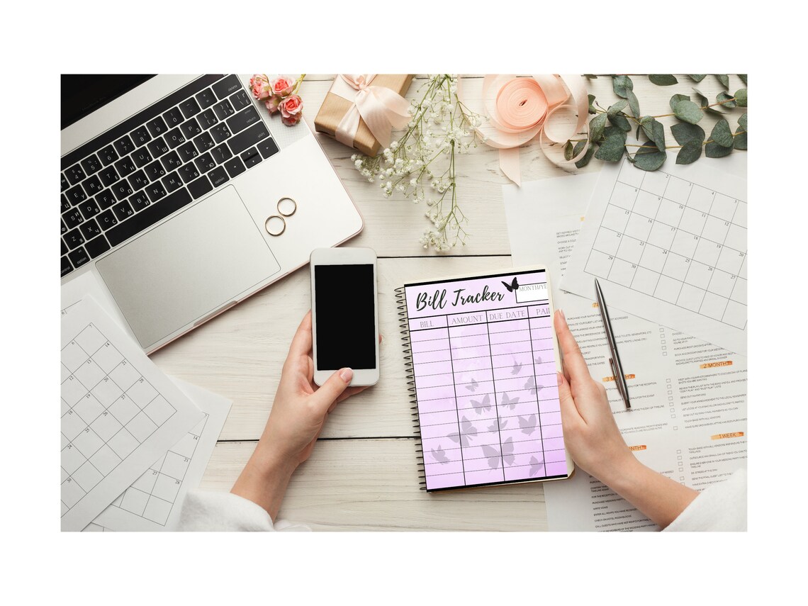 2021-2022 Butterfly Printable Planner Yearly Monthly | Etsy