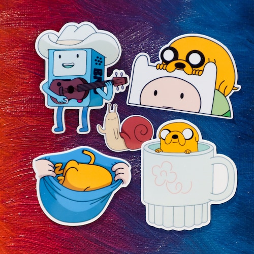 Adventure Time Stickers Vinyl Stickers 10-50 Pcs Random - Etsy