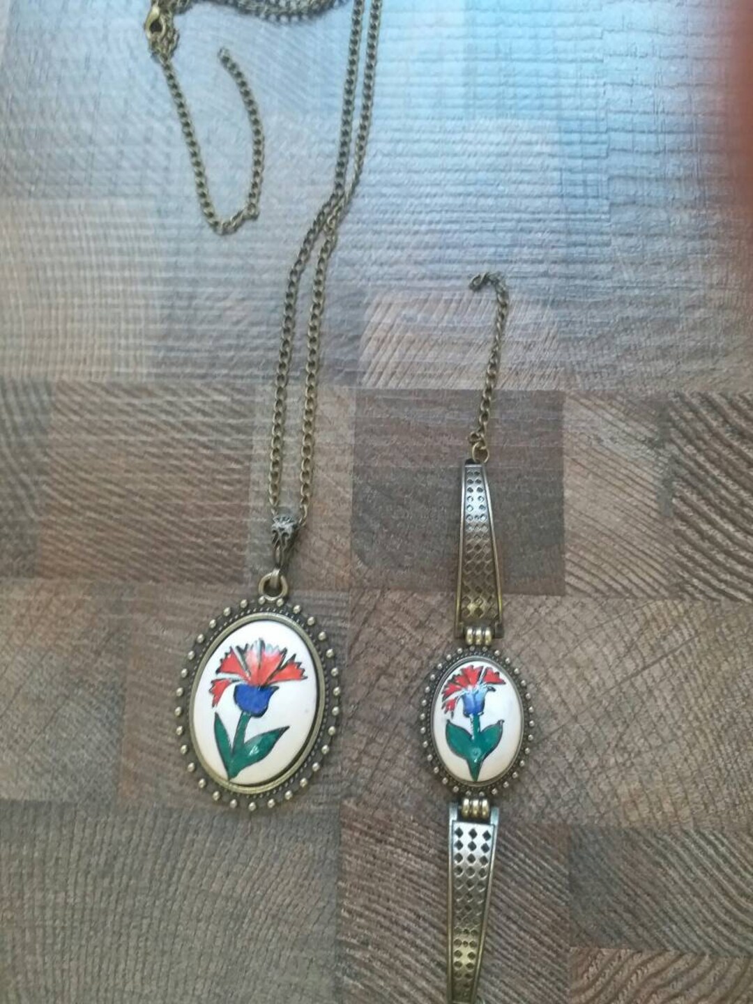 Cini Hand-made Jewerly Set With Flowery Gift for Women Brithday - Etsy