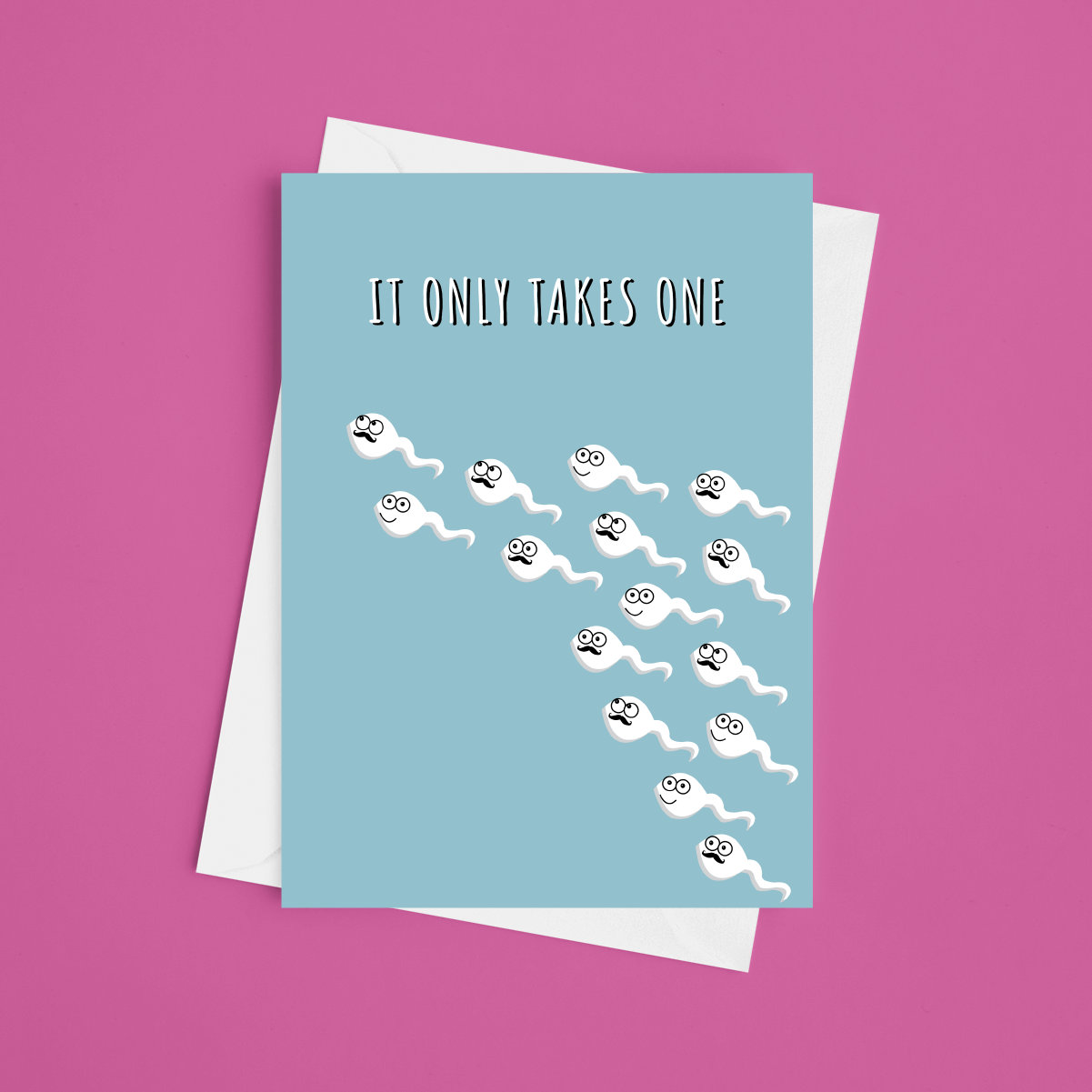 It Only Takes One IVF / Fertility Card - A5 IVF Greeting Card, IVF ...