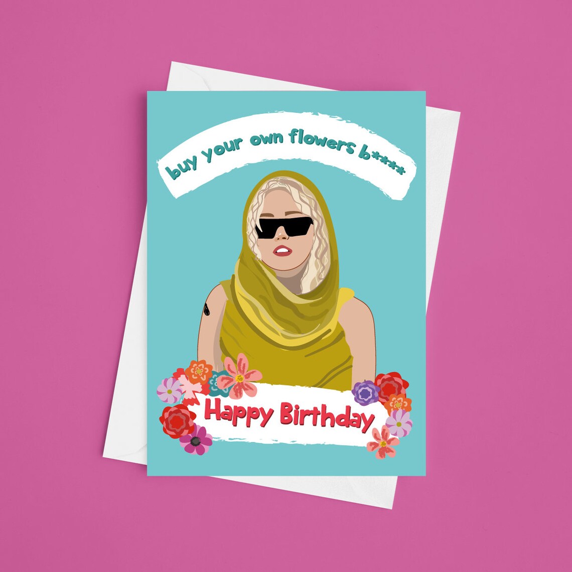 Miley Cyrus A5 Funny Birthday Card Miley Cyrus Card Funny - Etsy