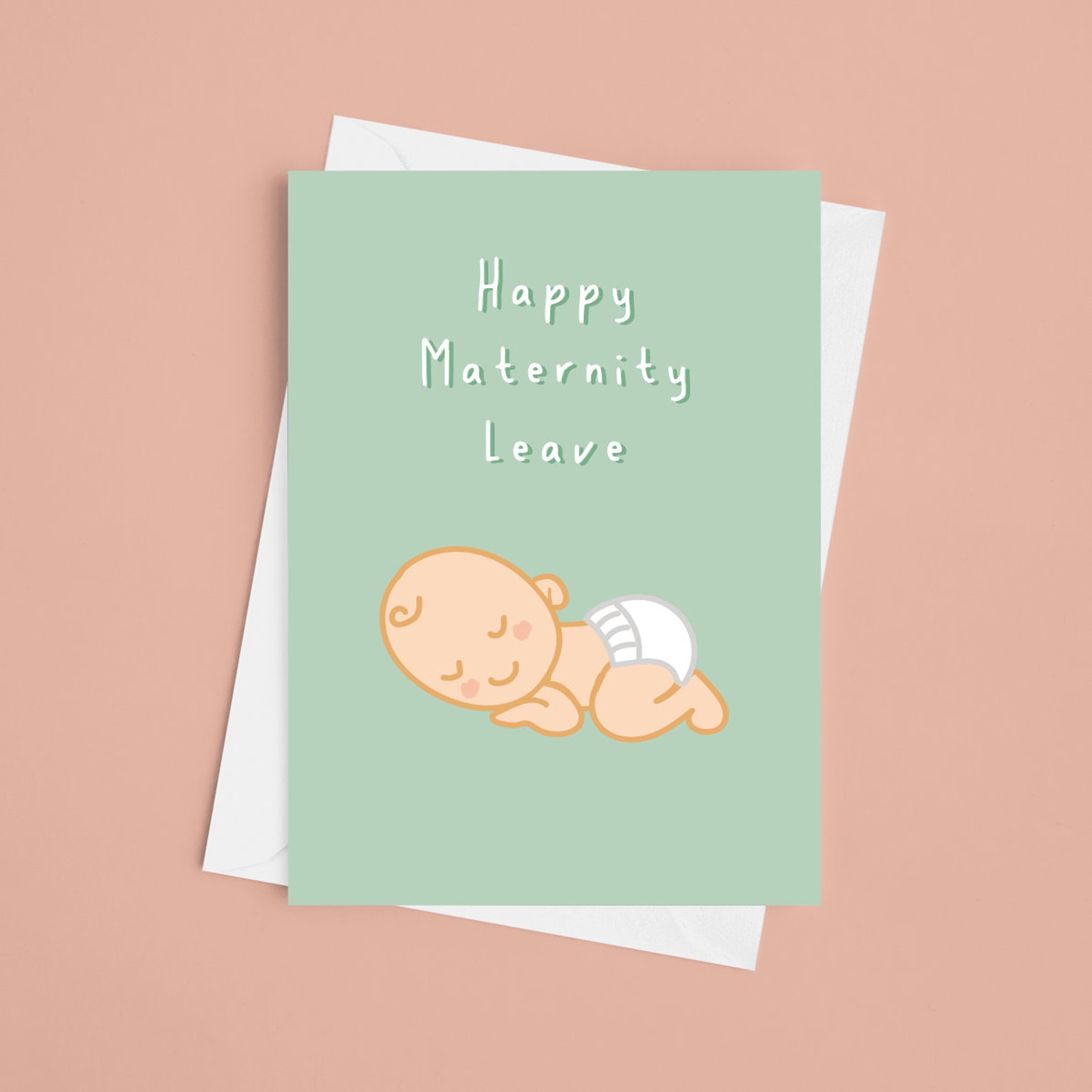 Happy Maternity Leave Card - New Mum Good Luck (A5) - Etsy
