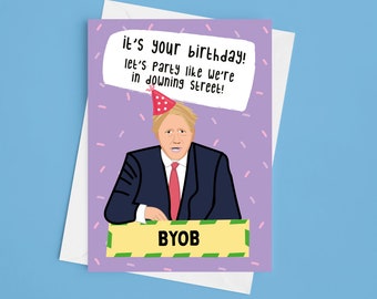 Funny Boris Card - Etsy