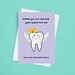 Tooth Fairy - A5 Kids Tooth Fairy Card, Tooth Gift, Tooth Fairy, Tooth ...