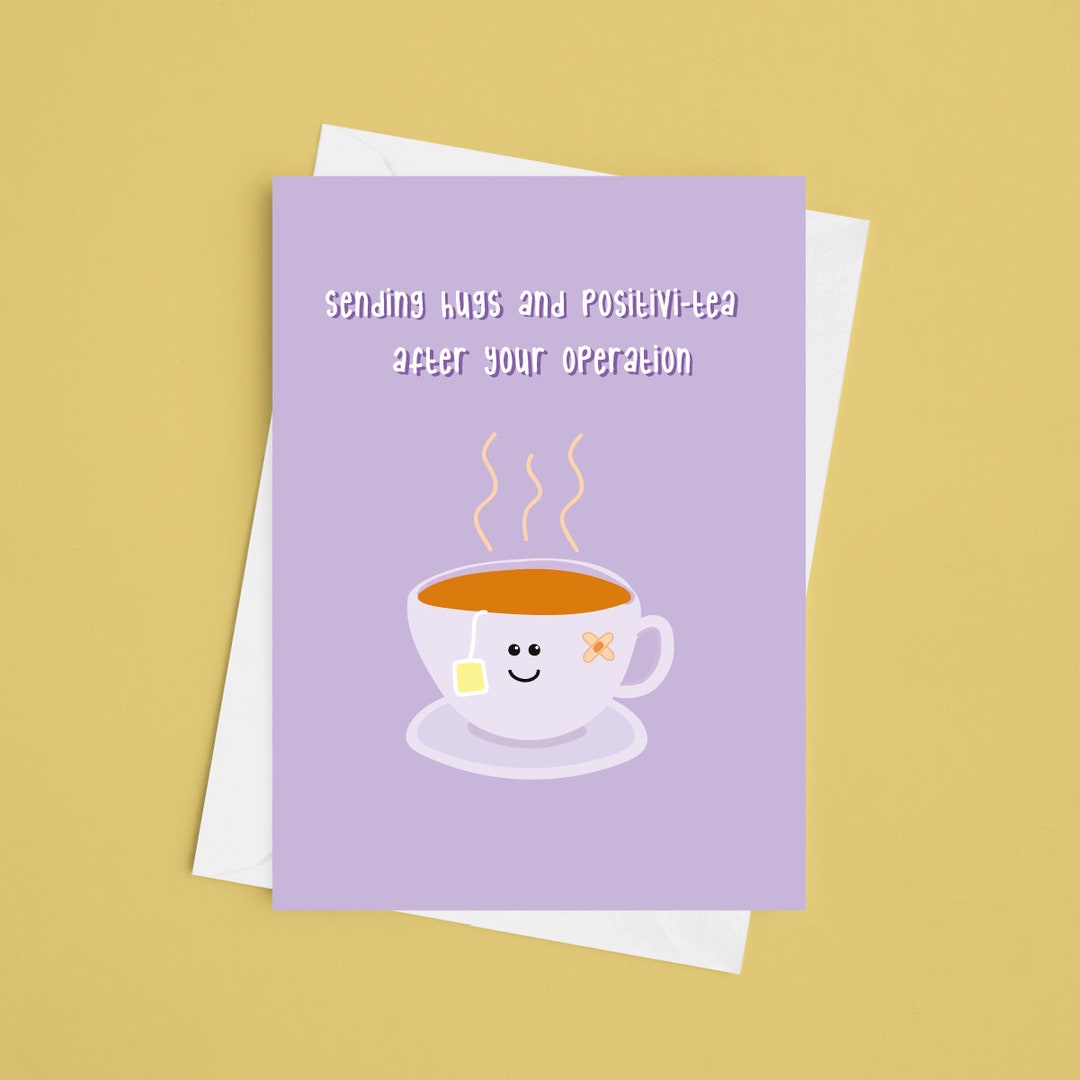 Get Well Soon Card - Operation Recovery, Thinking of You (A5) - Etsy