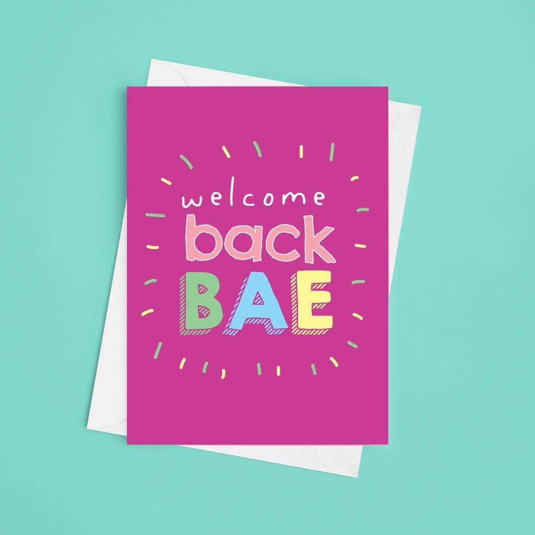 Maternity Leave Back to Work - A5 Welcome Back Card, Maternity Leave ...