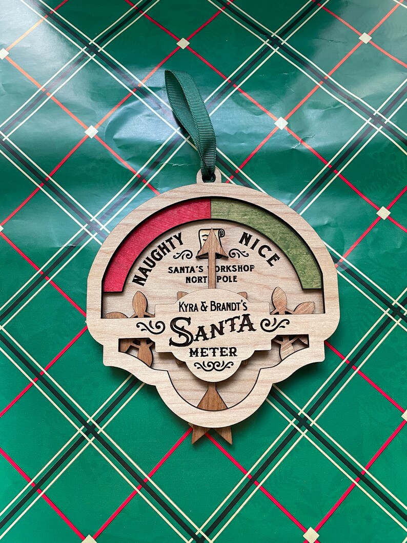 Santa Meter - Etsy