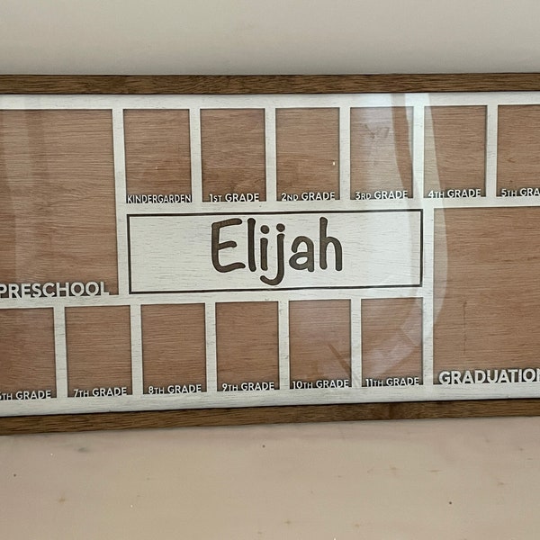 School Picture Frame - Etsy