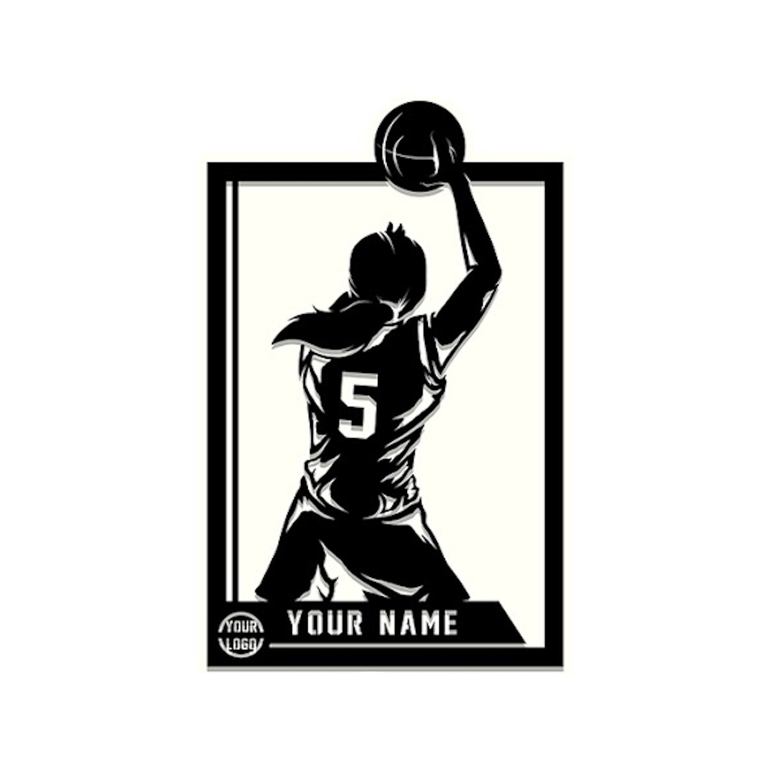 Wooden Basketball Sign - Etsy