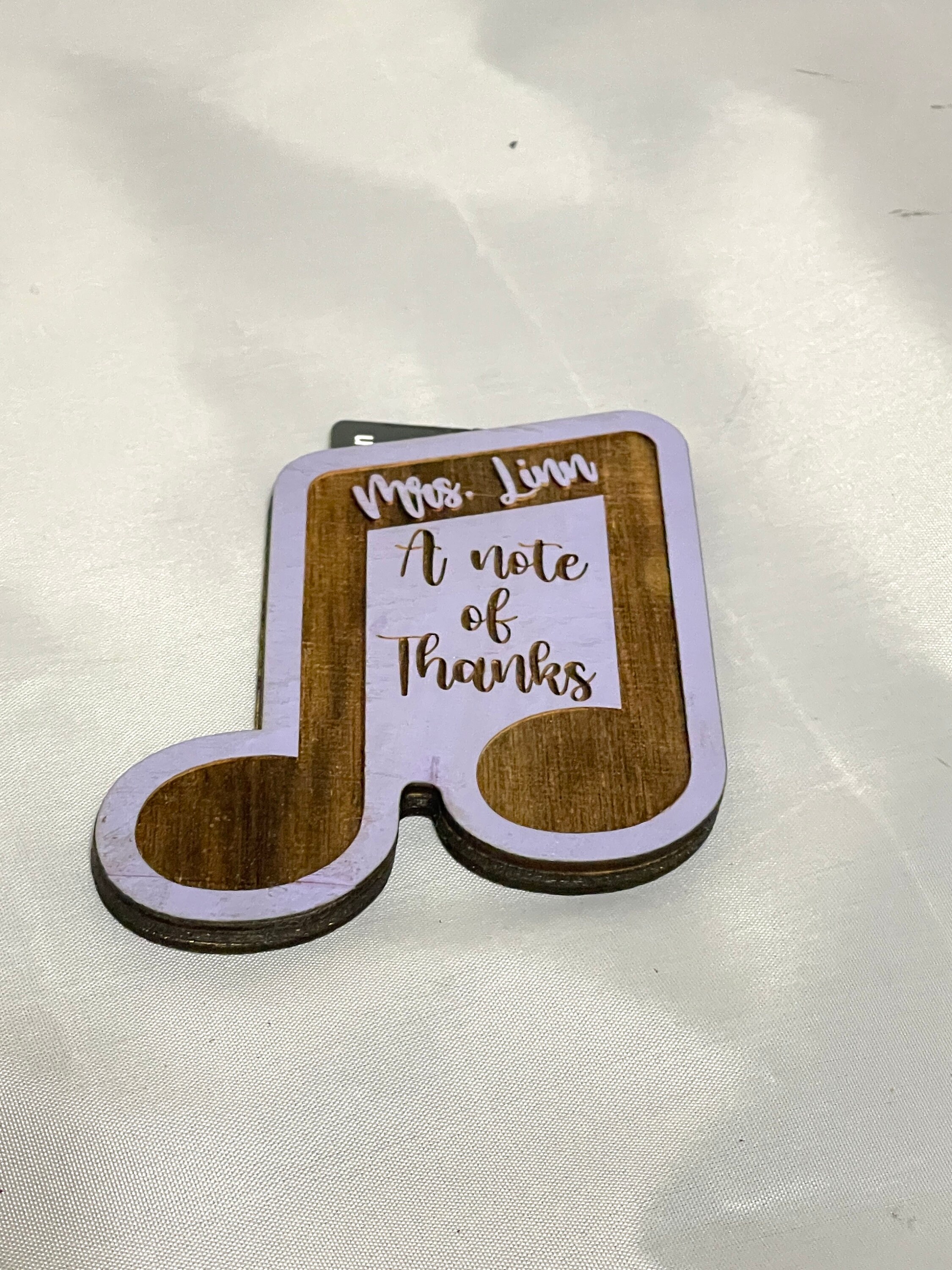 Music Note Gift Card Holder - Etsy