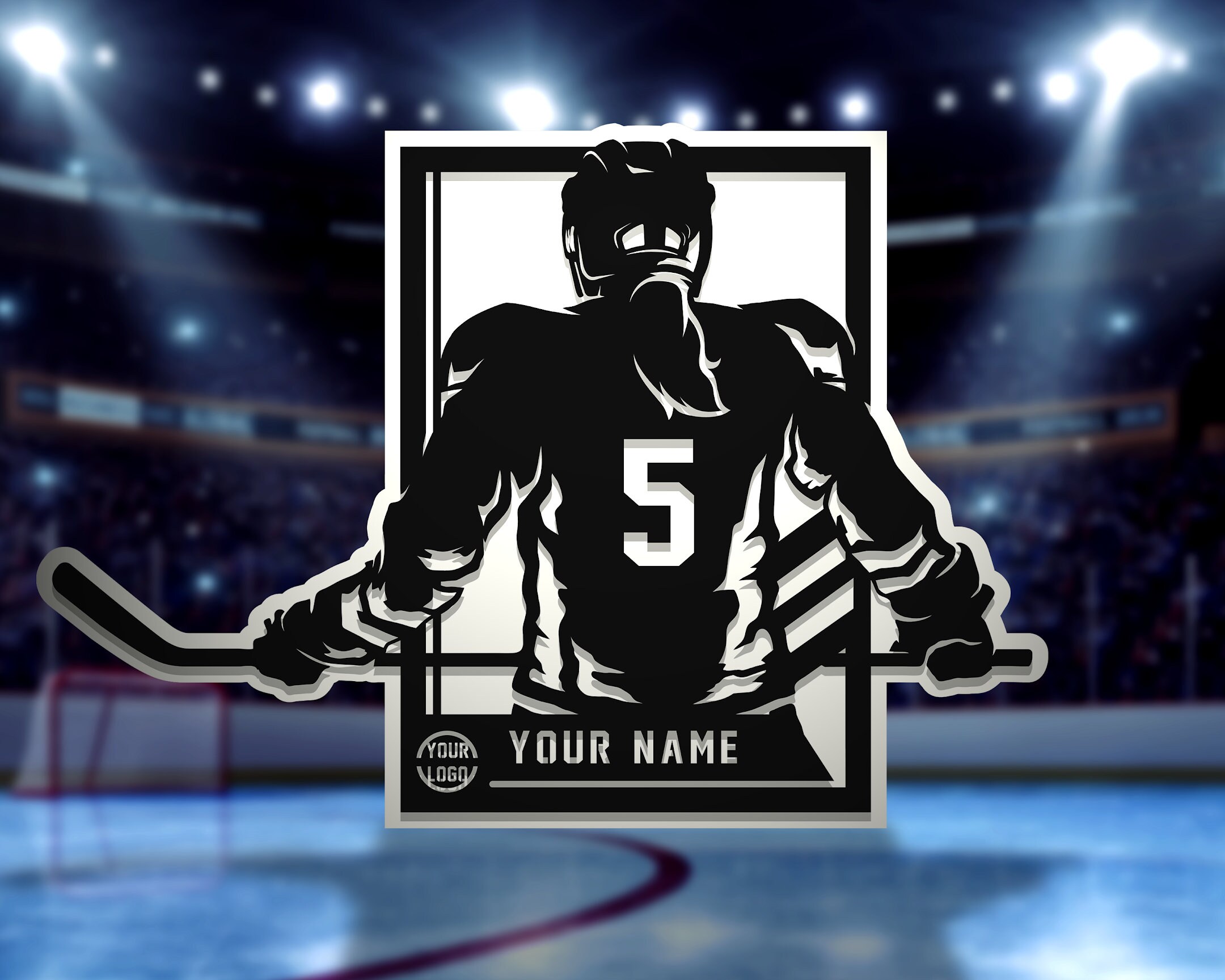 Wooden Hockey Sign - Etsy