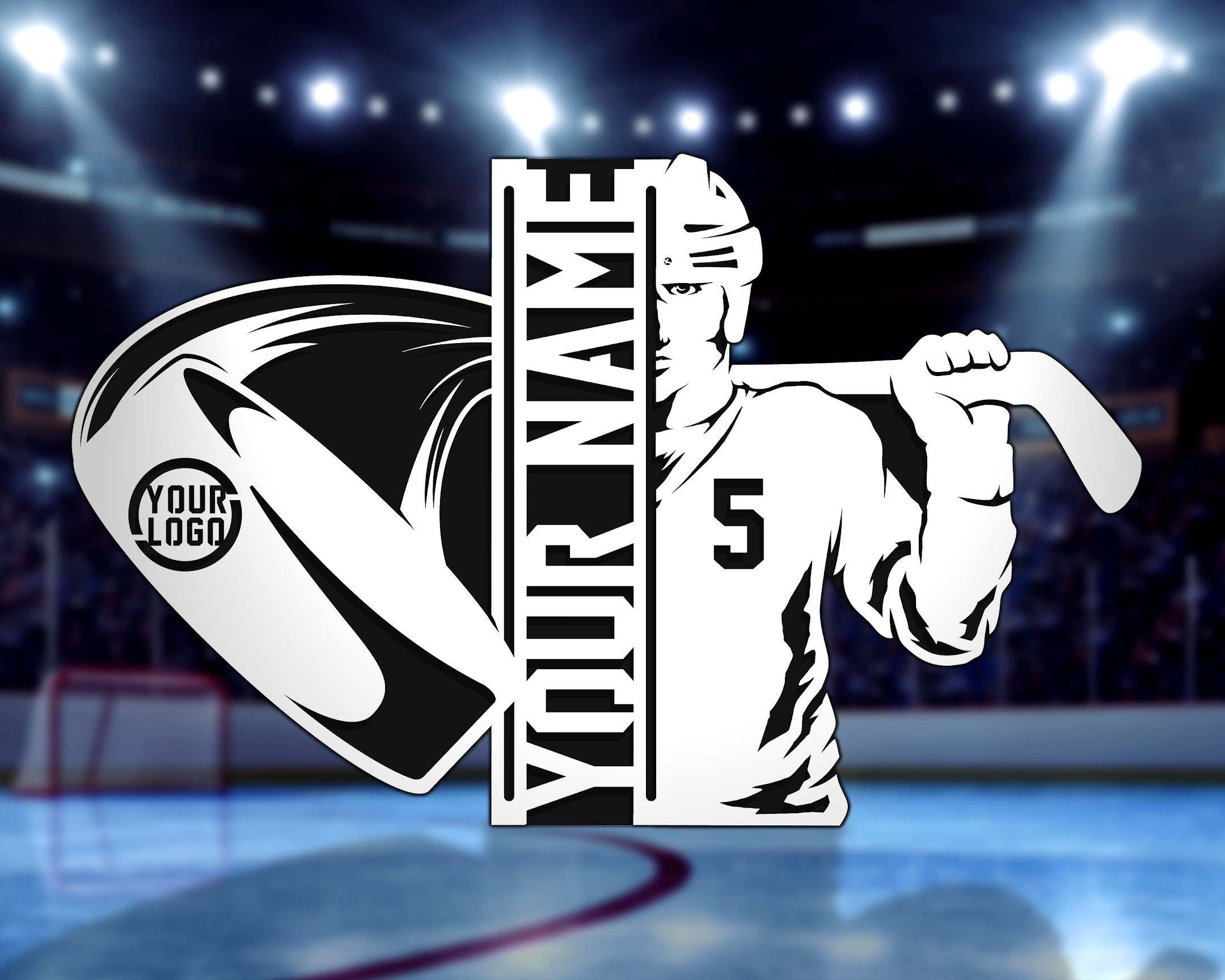 Wooden Hockey Sign - Etsy