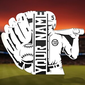 Wooden Baseball Sign - Etsy