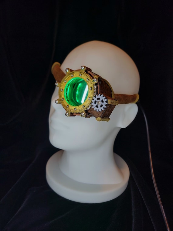 Mechanical Steampunk Blinking Monocle V2 - Etsy