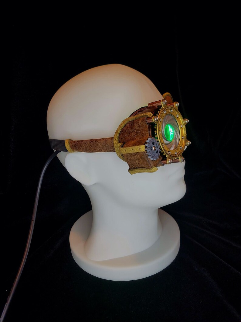 Mechanical Steampunk Blinking Monocle V2 - Etsy