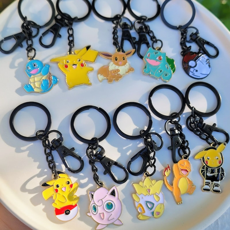 Cartoon Keychain - Etsy