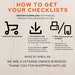 Packing Checklist & Travel Organization Printable Set, Complete Travel ...
