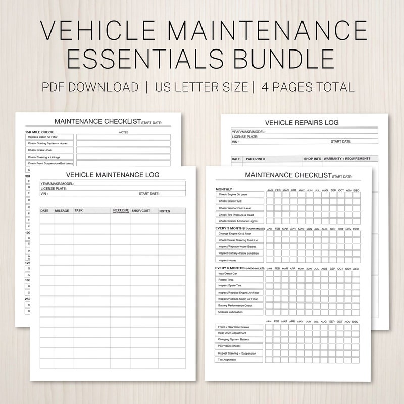 Car Detailing Sheet - Etsy