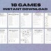 Christian Youth Group Activity Set: 18 Printable Bible Study Games for ...